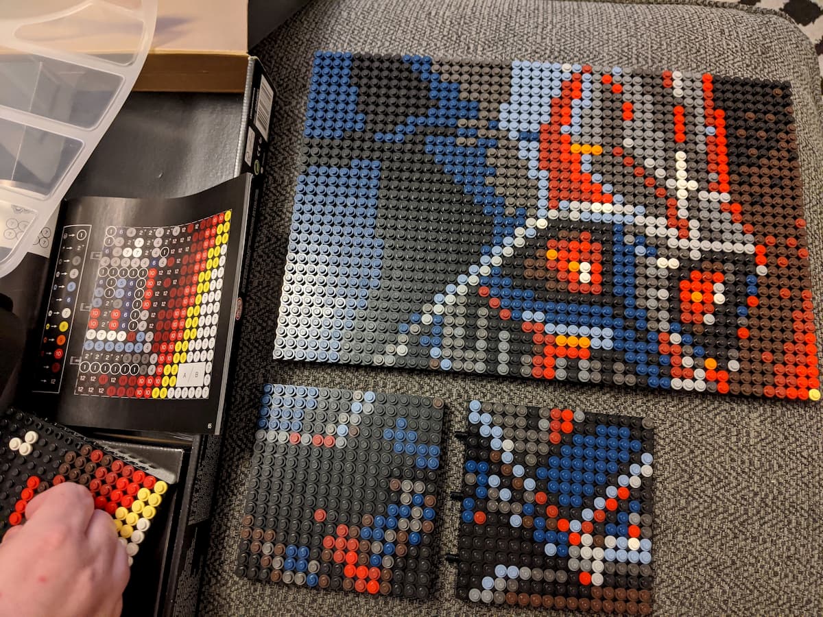 LEGO Art 31200 - Star Wars The Sith Review - That Brick Site