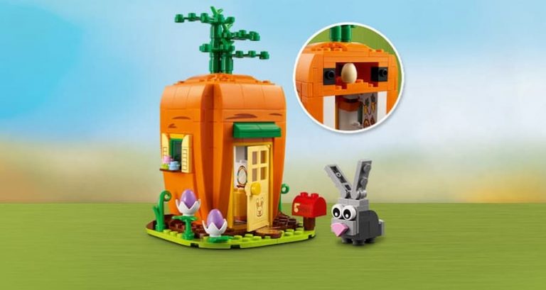 Get a Free Easter Bunny's Carrot House at LEGO.com - That Brick Site