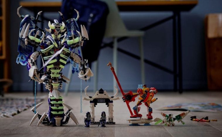 This LEGO Monkie Kid Bone Demon Glows in the Dark - That Brick Site