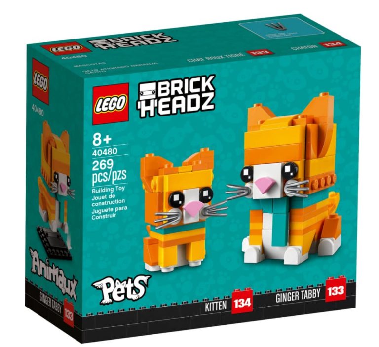 Three New LEGO BrickHeadz Pets Sets Are Coming in August - That Brick Site