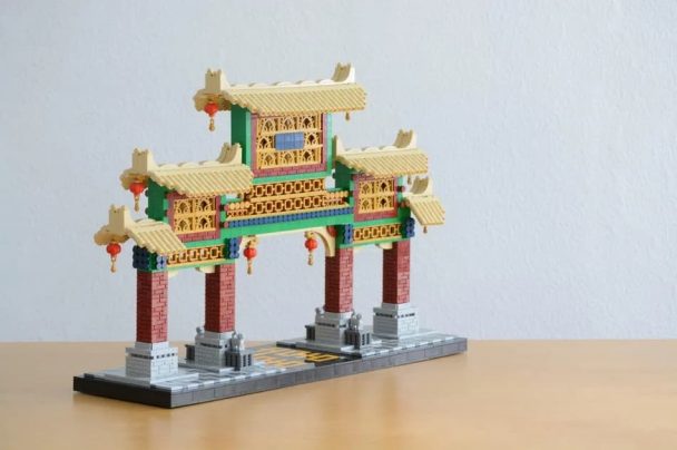 LEGO Ideas Spotlight: Chinatown Double Happiness Archway - That Brick Site