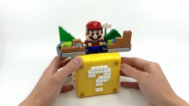 LEGO Fan Designer Shows Off an Incredible Miniature Mario Question Mark ...