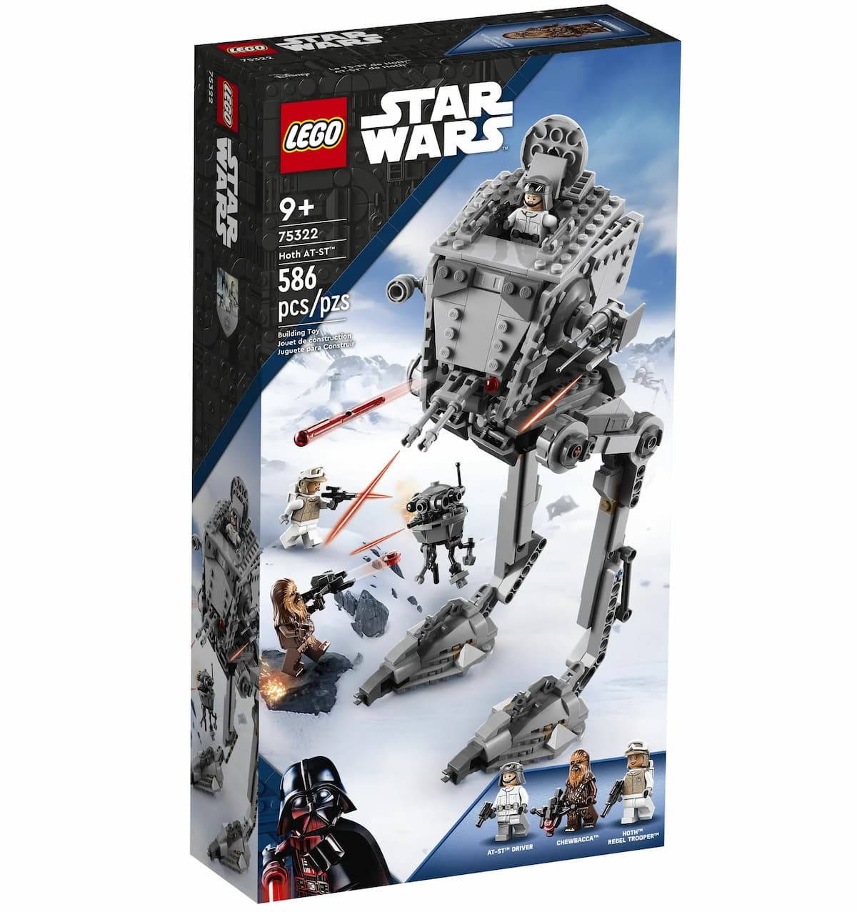 LEGO Star Wars 75322 Hoth AT-ST Review - That Brick Site