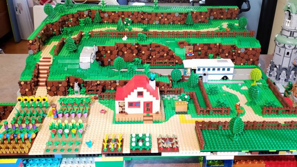 This award-winning Stardew Valley Lego model took two years to build ...