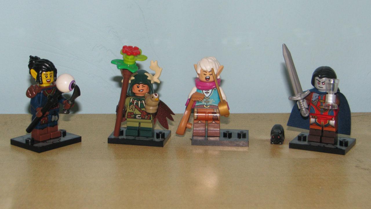 Lego Dungeons & Dragons Minifigures 71047 review - That Brick Site